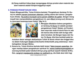 Tri guna | PPT
