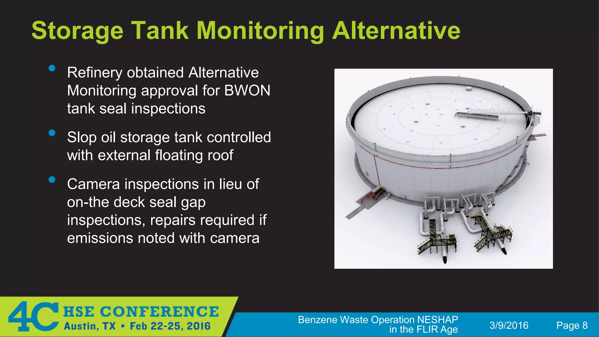 Benzene Waste Operations NESHAP in the FLIR Age | PPT