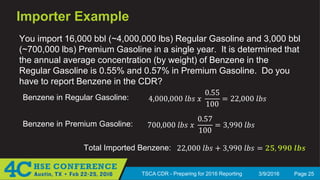 TSCA Chemical Data Report | PPT