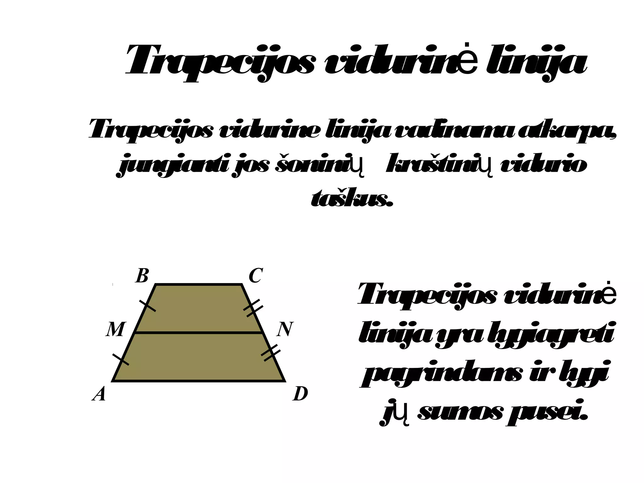 Trikampiu panašumas(teorija pavyzdžiai) | PPT