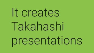 Trikita slide-takahashi | PPT