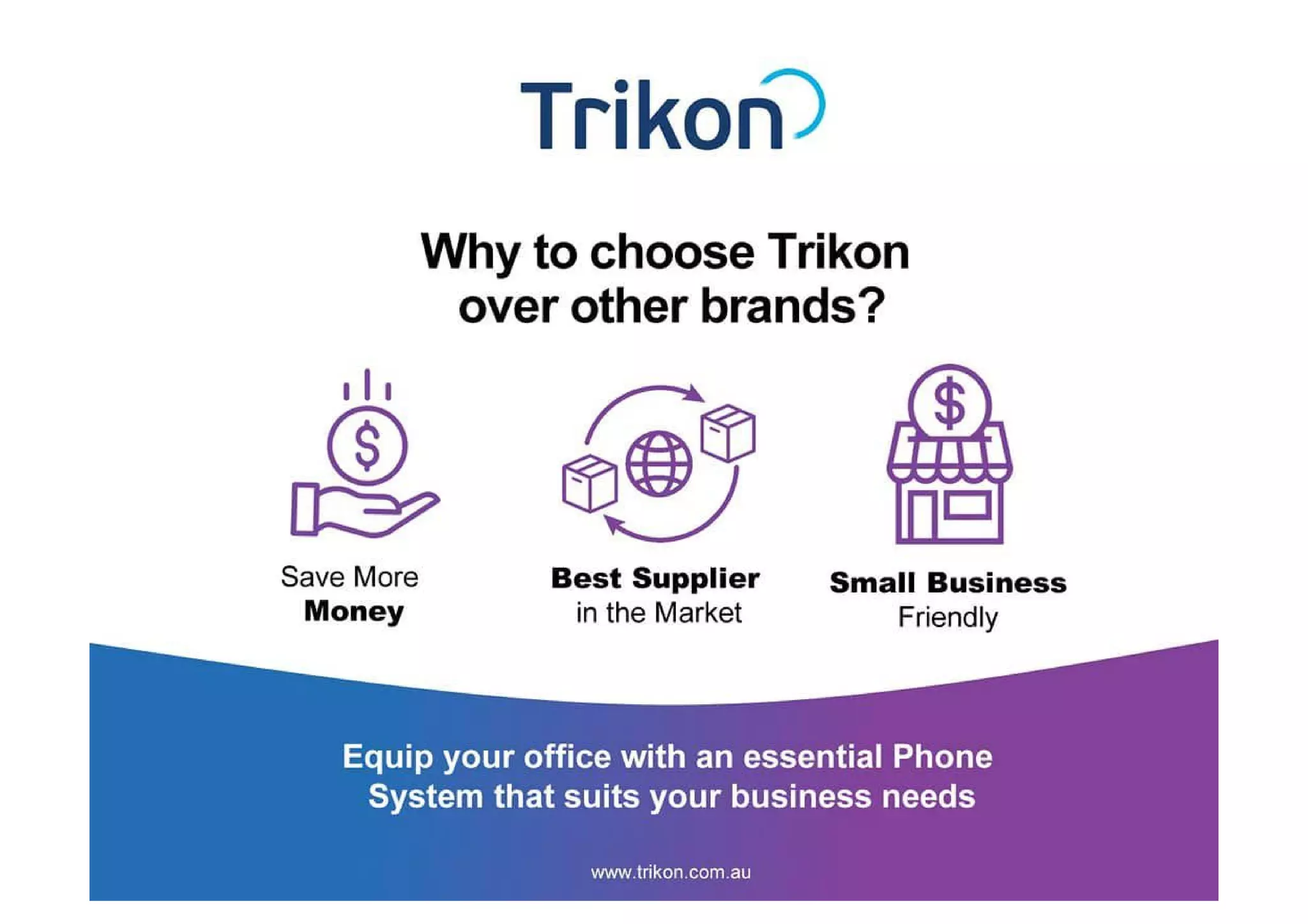 Why Choose to Trikon Over Other Brands? | PDF