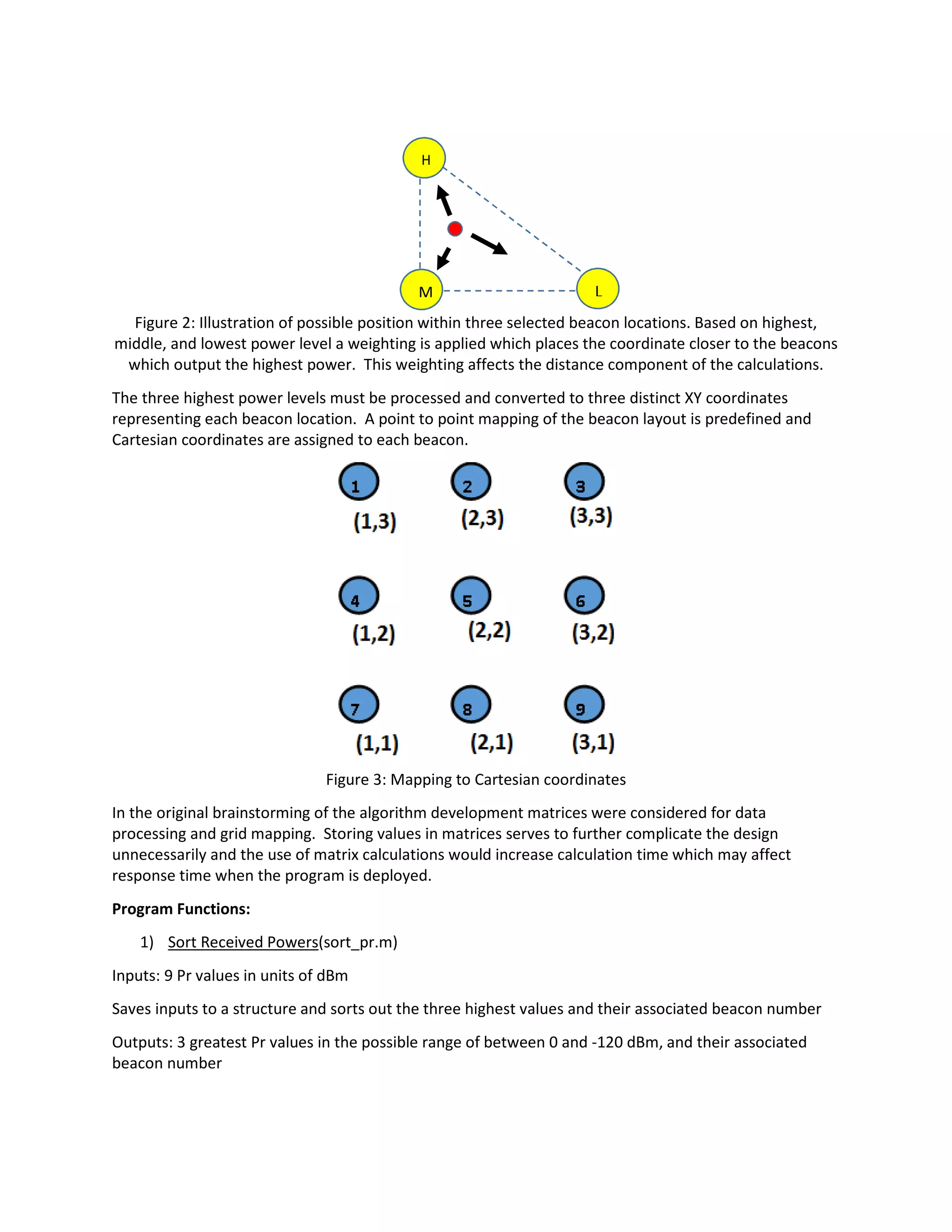 Trilateration Calculation Program for Location Tracking System | PDF