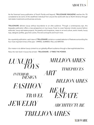TRILLIONAIRE MAGAZINE | PDF