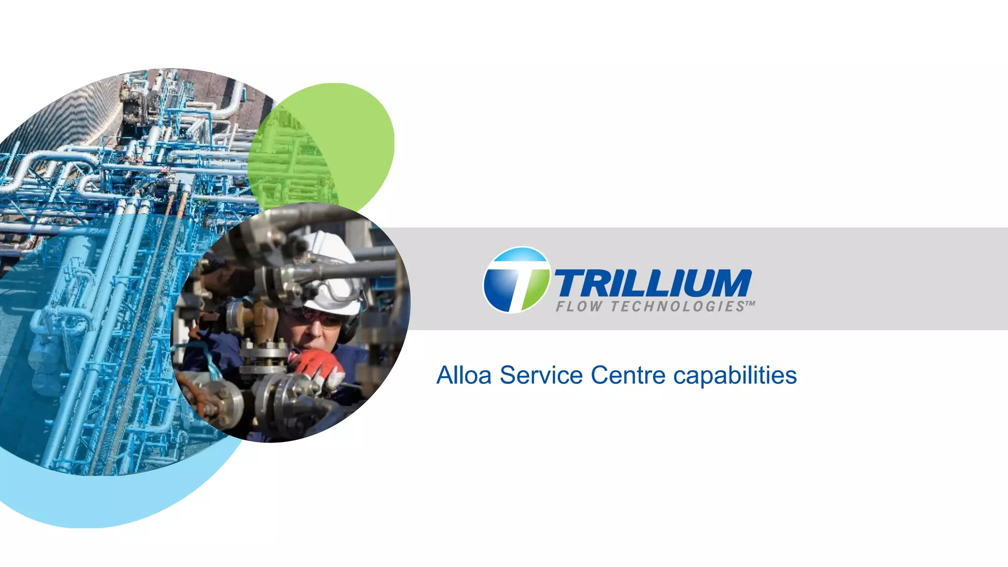Trillium Flow Technologies: Alloa Service Centre Capabilities | PDF