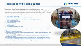 Trillium Flow Technologies: Alloa Service Centre Capabilities | PDF