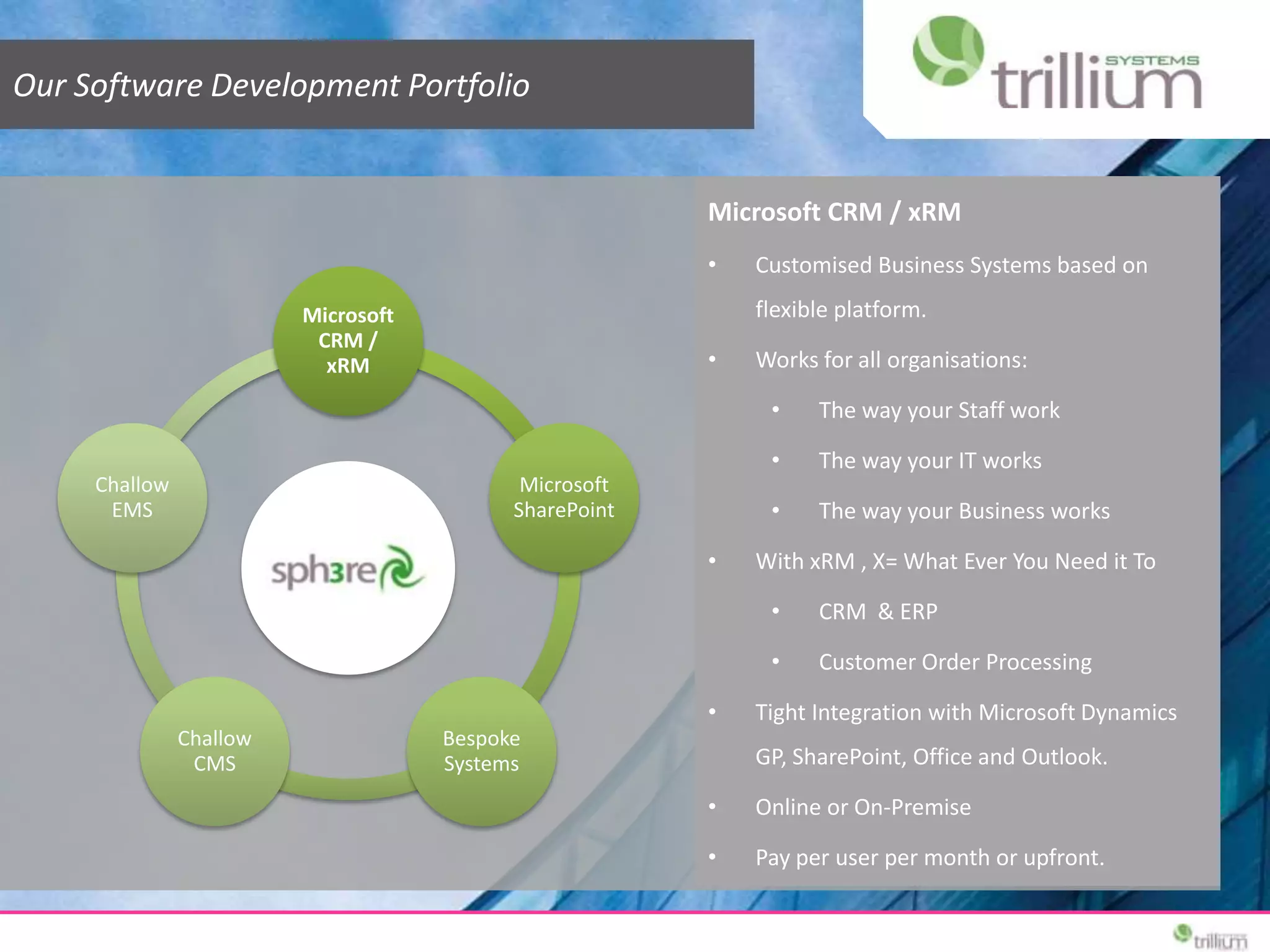 Trillium presentation complete | PPT