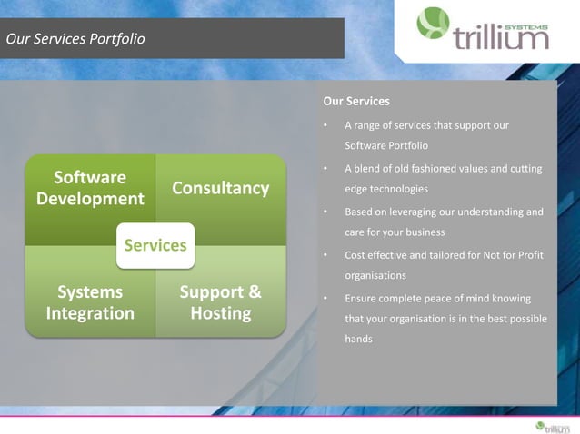 Trillium presentation complete | PPT