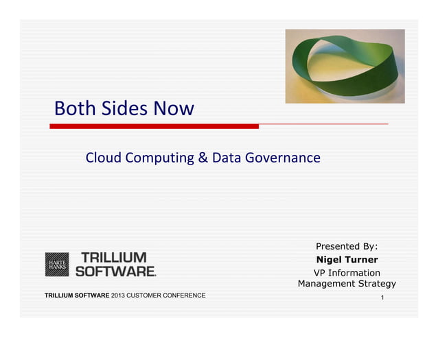 Cloud Computing and Data Governance | PDF