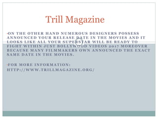 Trill magazine | PPT