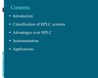 Nano LC and UPLC | PPTX