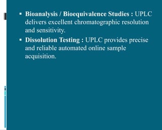 Nano LC and UPLC | PPTX