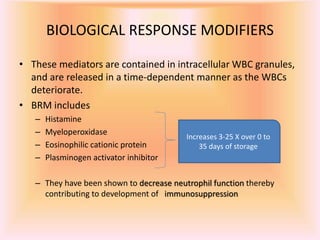 TRANSFUSION RELATED IMMUNOMODULATION | PPTX