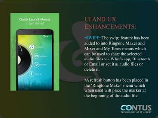 Trim and Tone - A Ringtone Maker Android App by Contus | PPTX ...