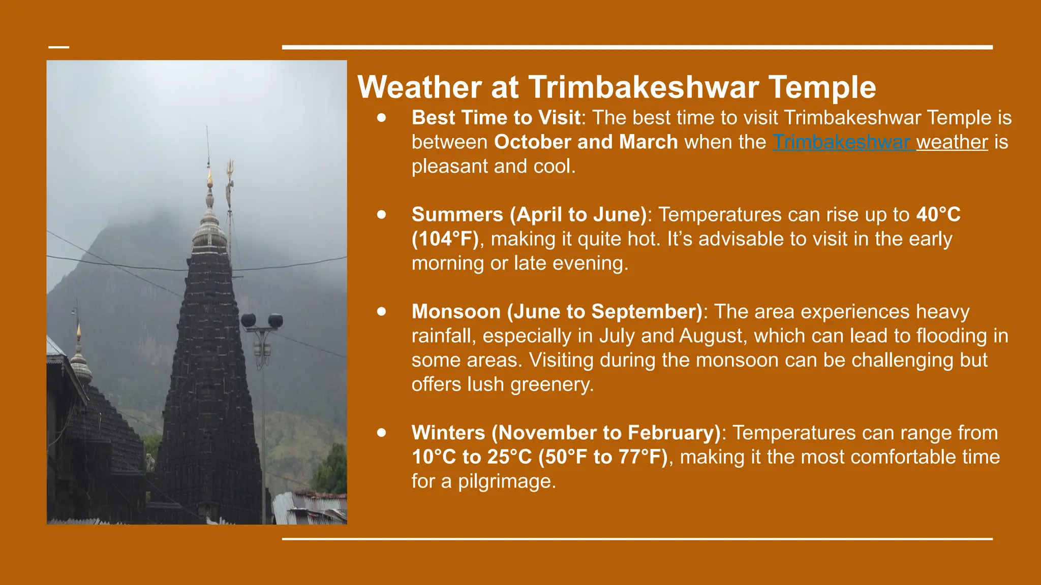 Trimbakeshwar Temple: A Sacred Jyotirlinga in Maharashtra | PPTX