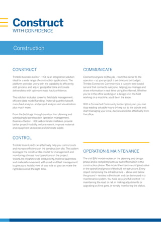 Trimble Civil Engineering Construction | PDF