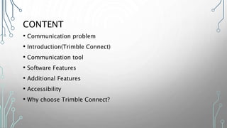 Trimble connect | PPTX