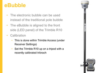 Trimble R10 sales presentation | PDF