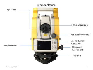Trimble total station | PPTX