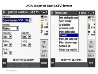 Trimble total station | PPTX