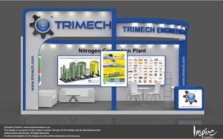 3D – 3 Dimensional designs booth | Trimech Engineers Pvt Ltd | PPT