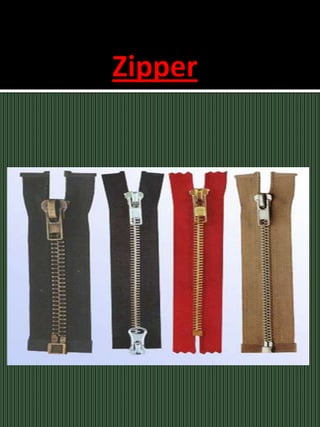 Garment Trimmings | PPTX