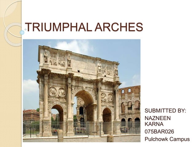 Trimphual arches | PPT