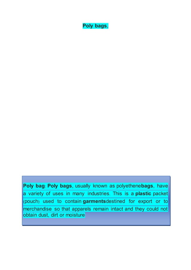 Trims and accessories | DOCX