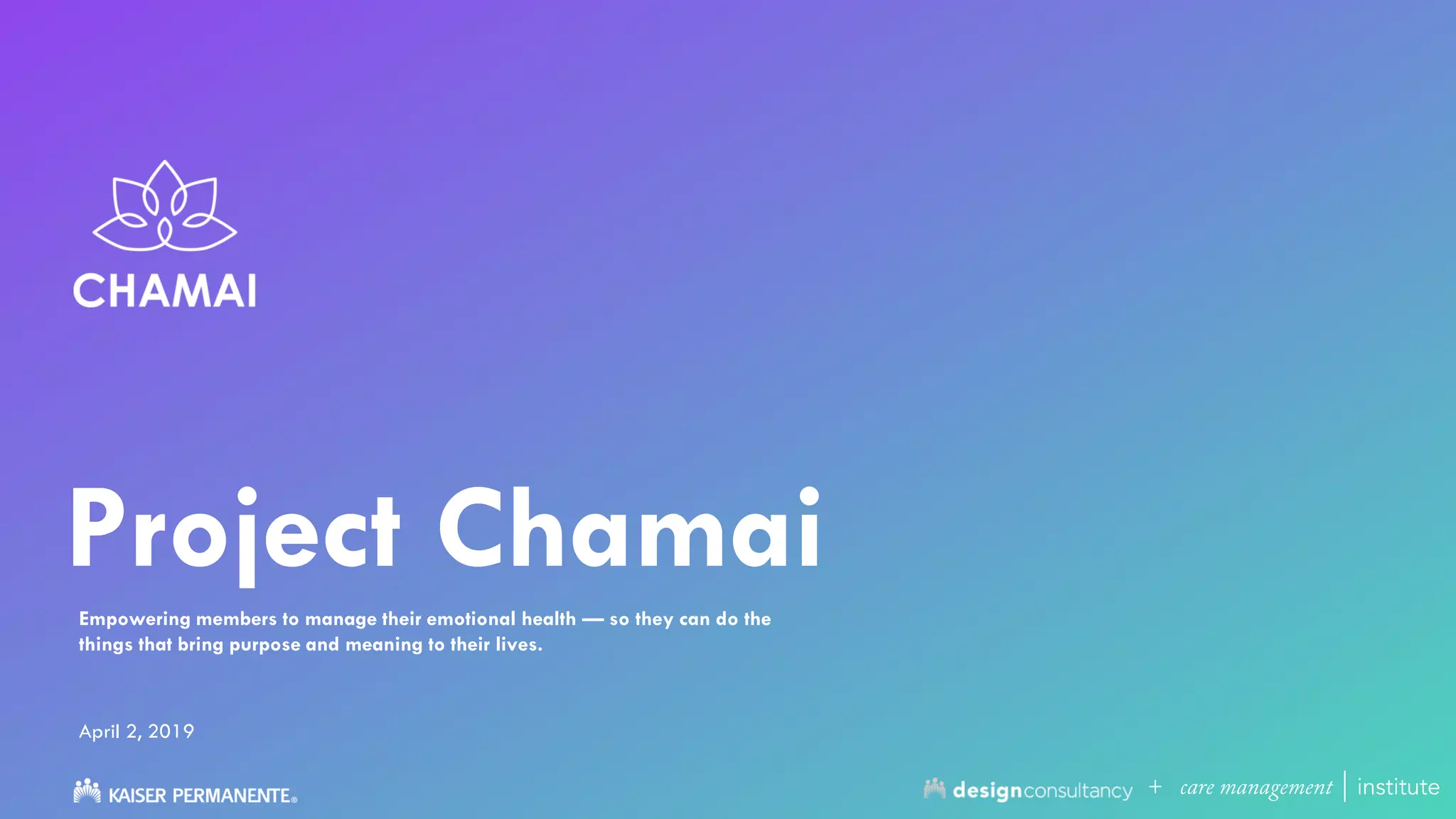 Trina Histon, Aubrey Kraft, W. Scott Heisler, Kaiser Permanente Care ...