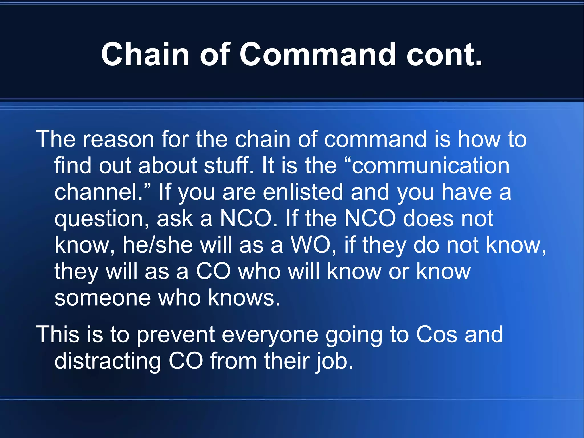 Basic Military Training | ODP