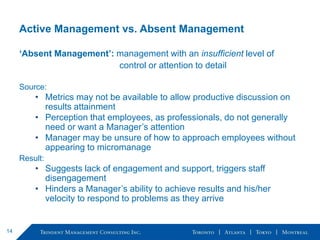 Trindent consulting active management training | PPTX | Resume Writing ...