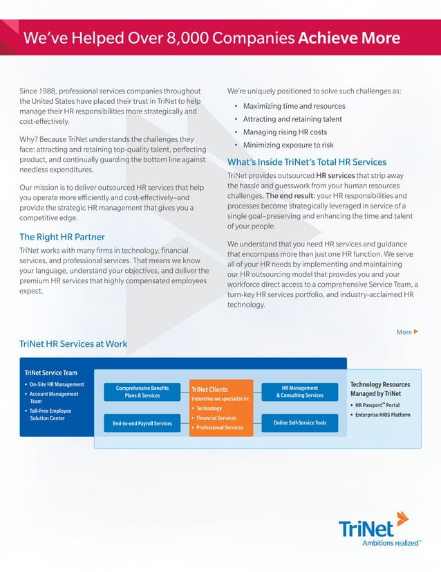 Tri Net One Page | PDF
