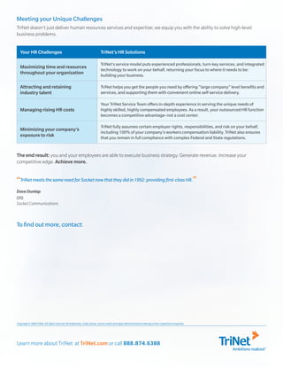 Tri Net One Page | PDF