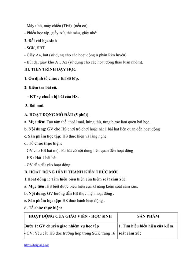 Giáo án Hoạt động trải nghiệm Lớp 7 - Bộ sách Kết nối tri thức với cuộc sống - Chương trình cả ...