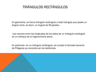 Triángulos rectángulos 102 juan esteban | PPT