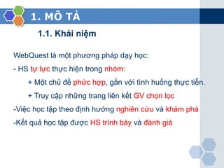 PPDH WebQuest | PPTX