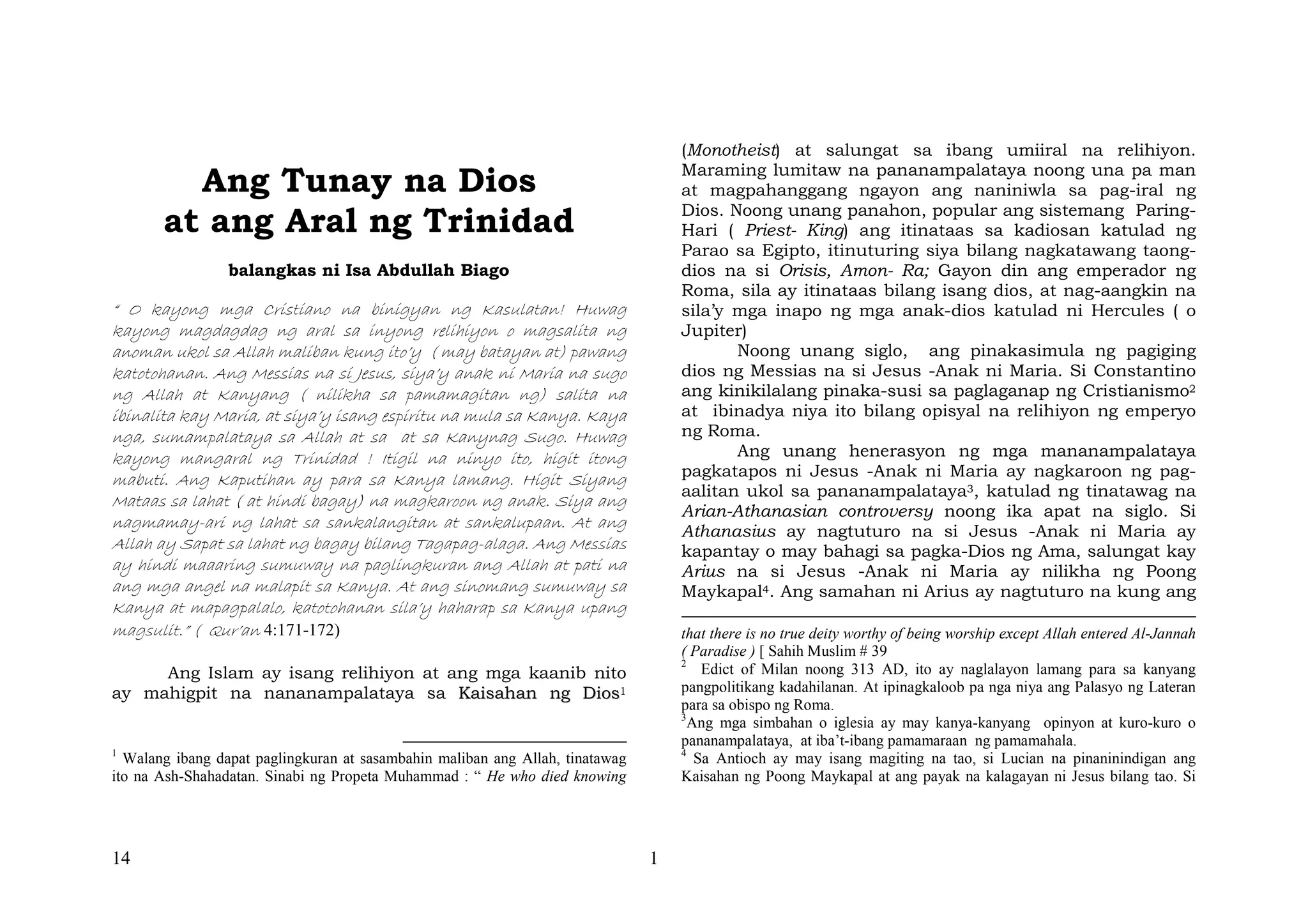 Trinidad | PDF