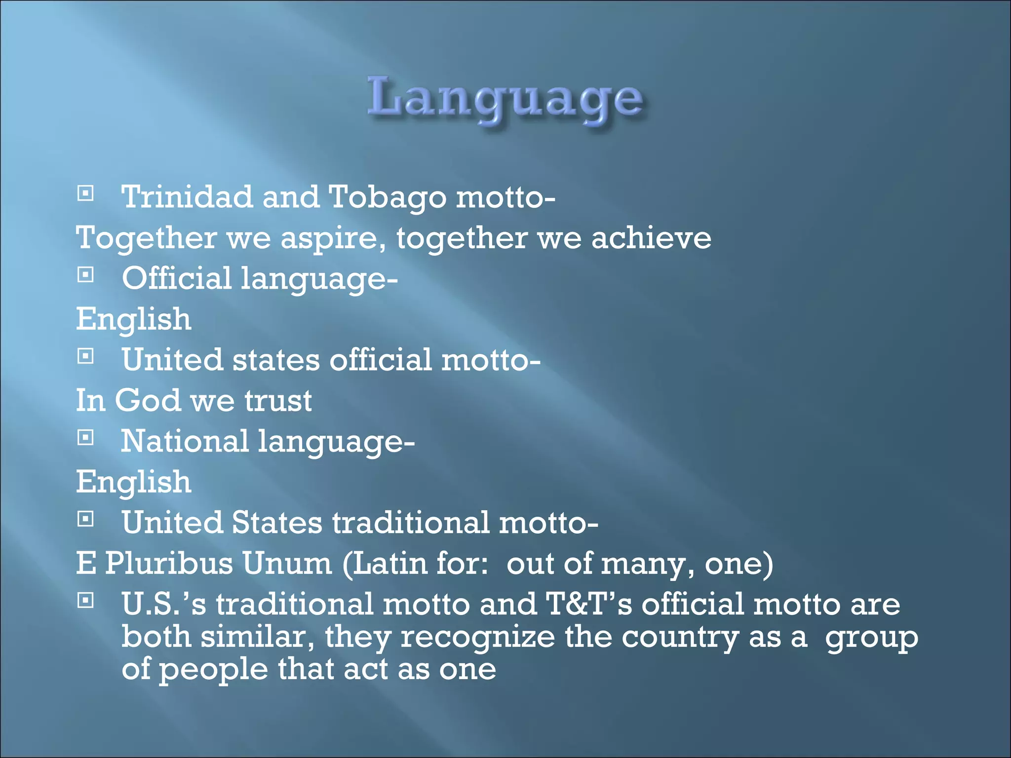 Trinidad and tobago | PPT | North America Travel | Travel Locations