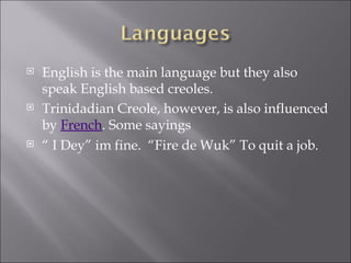 Trinidad & tobago | PPT