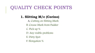 Trining for quality improvement | PPTX