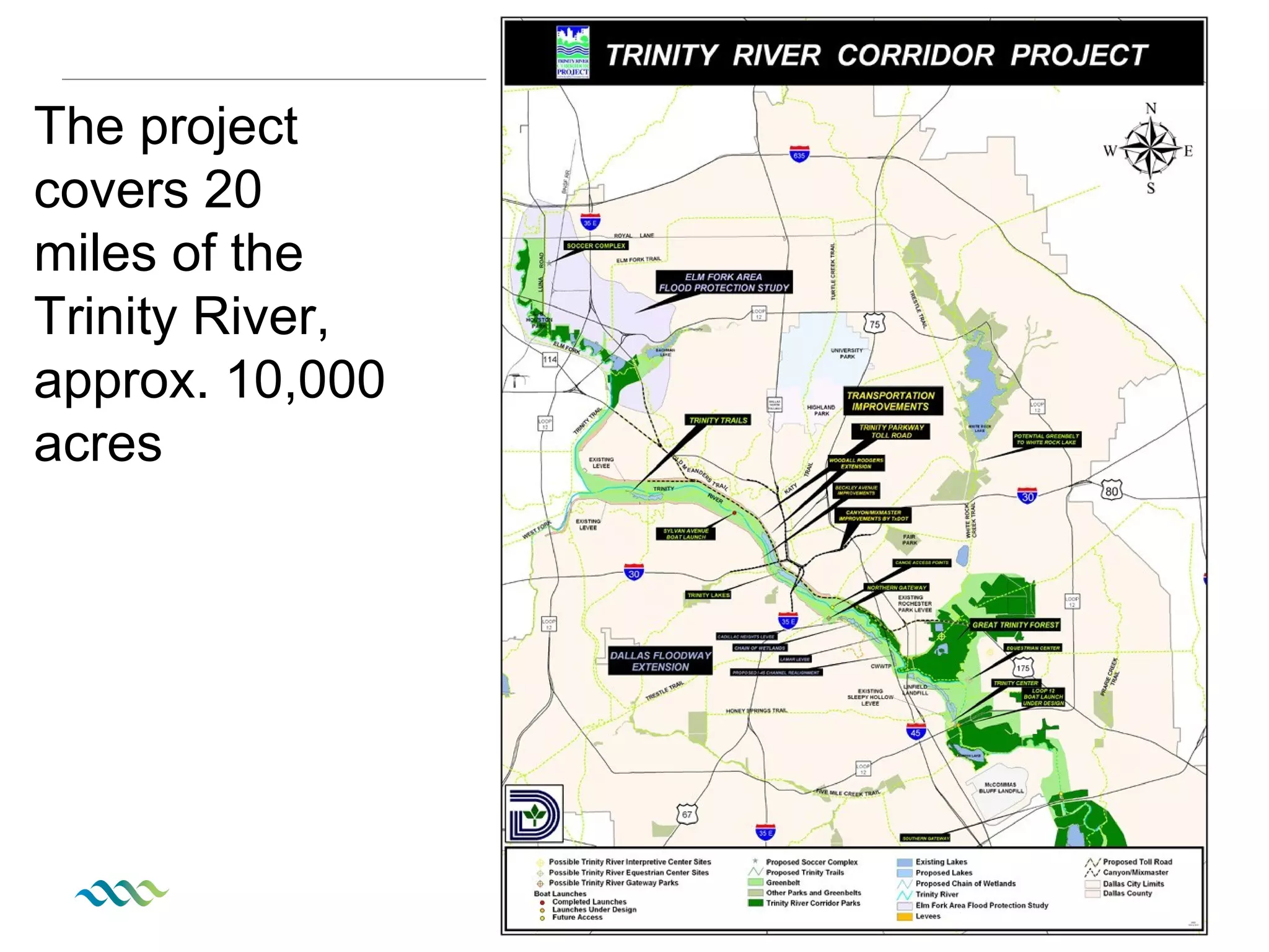 Trinity River Corridor Project | PPT | Parks | Attractions