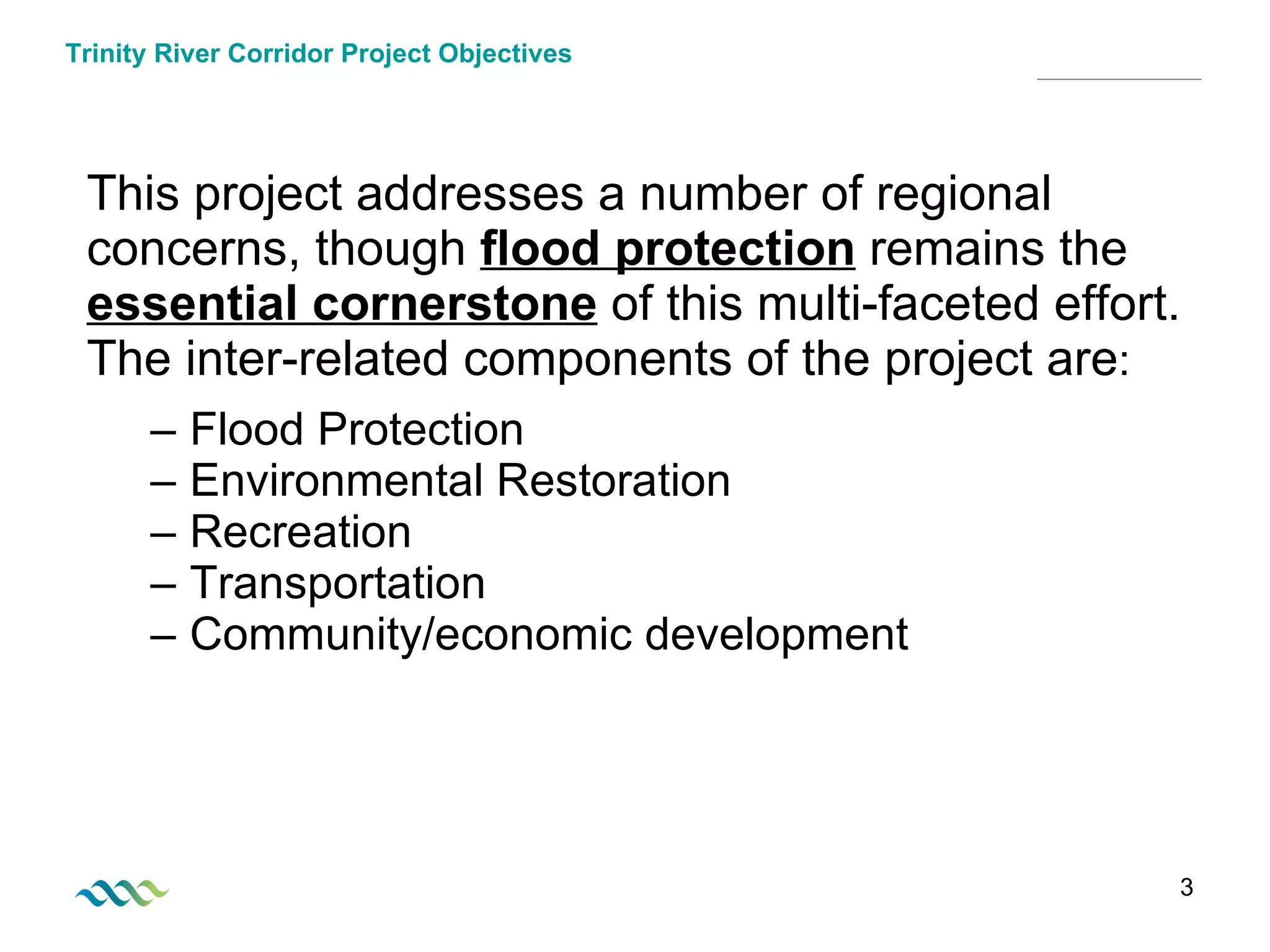 Trinity River Corridor Project | PPT | Parks | Attractions
