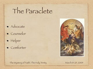 The Mystery of Faith: The Holy Trinity | PDF