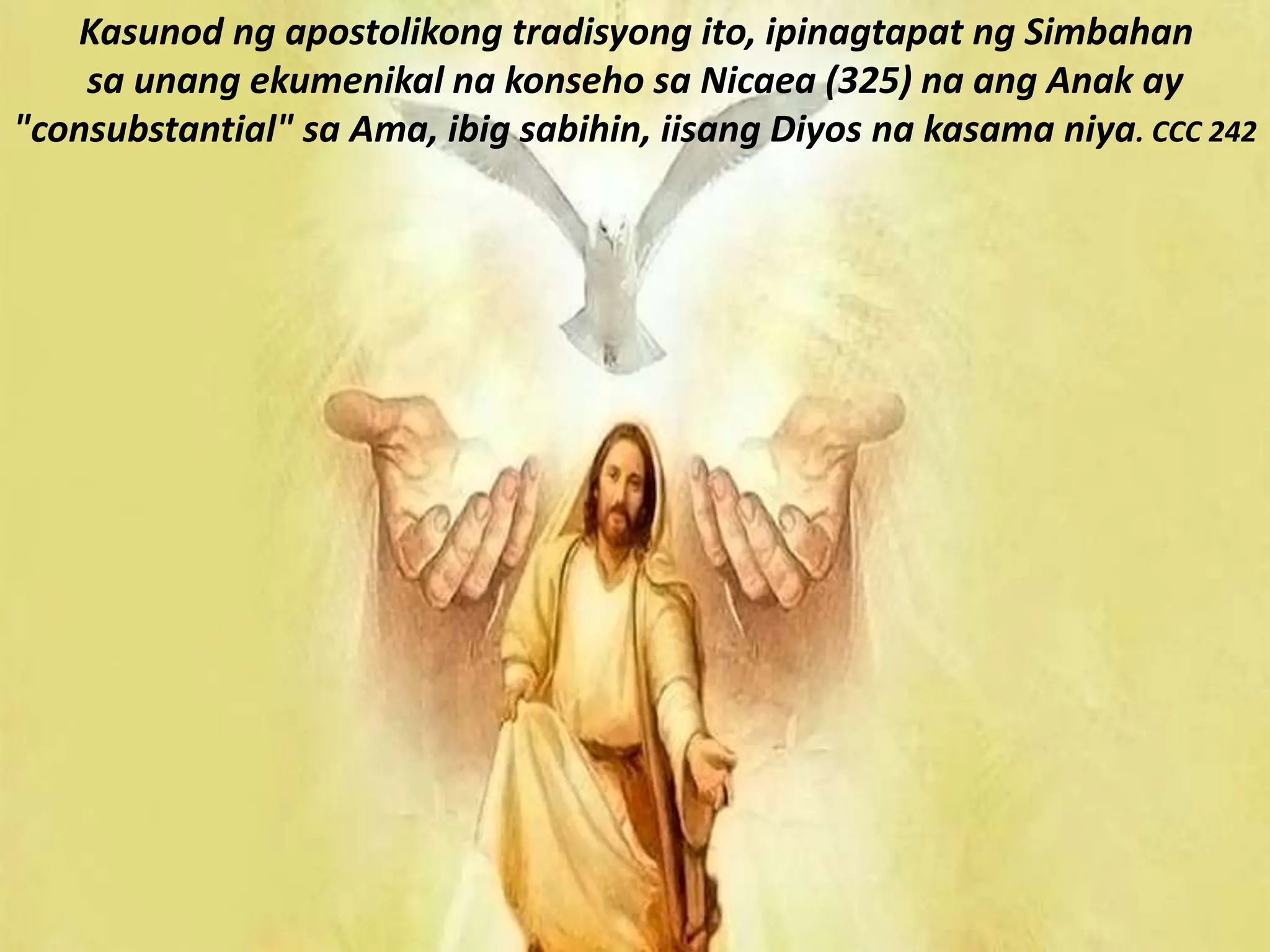 Trinity - one God, three persons (Filippino- Tagalo).pptx