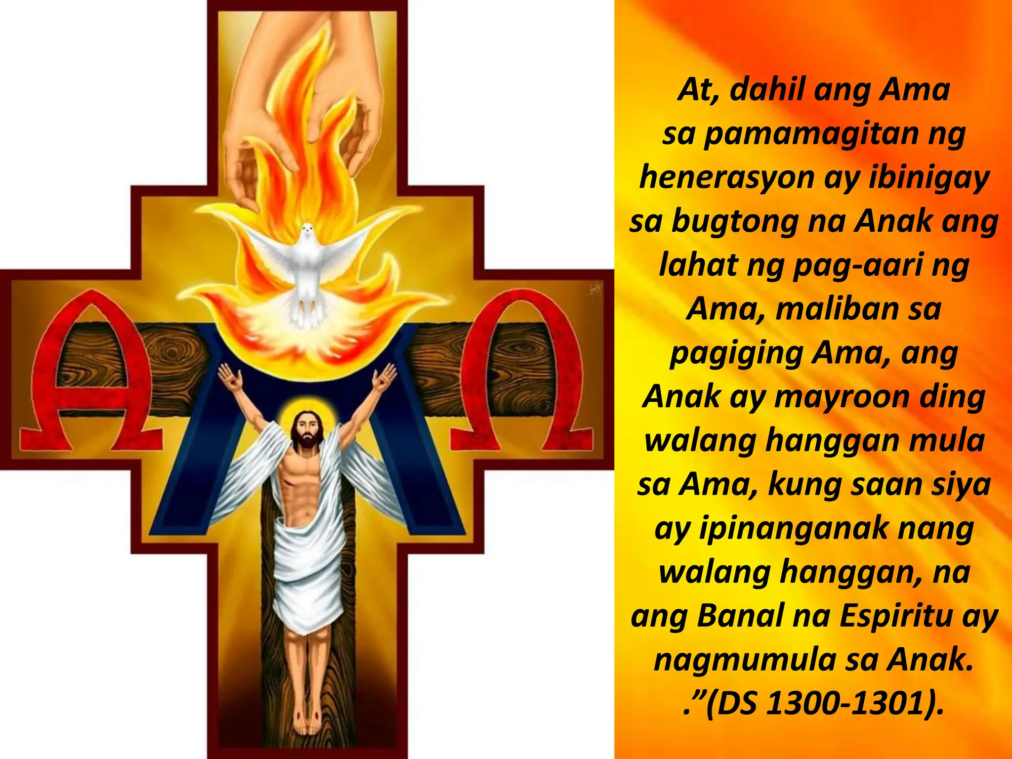 Trinity - one God, three persons (Filippino- Tagalo).pptx