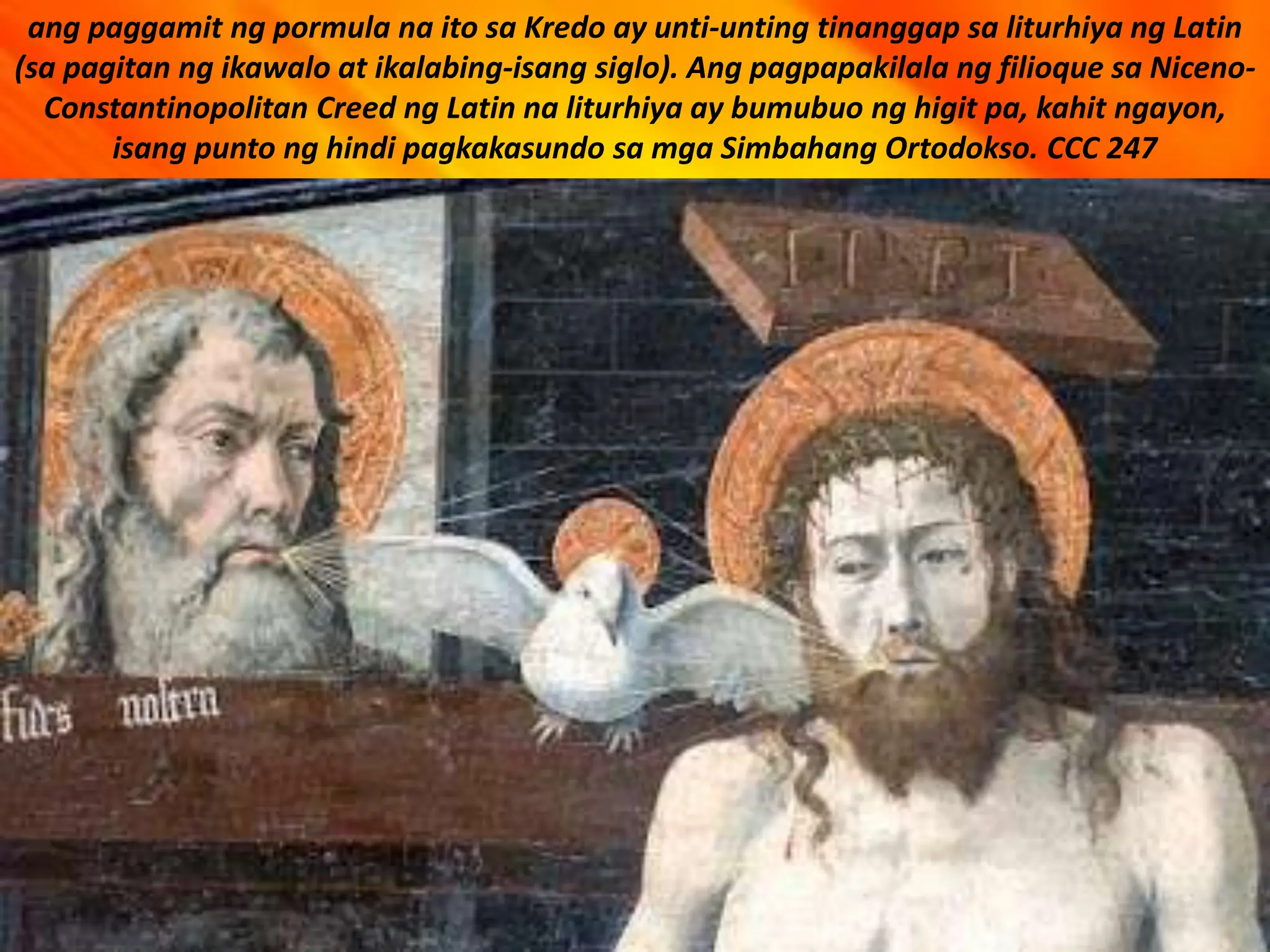 Trinity - one God, three persons (Filippino- Tagalo).pptx