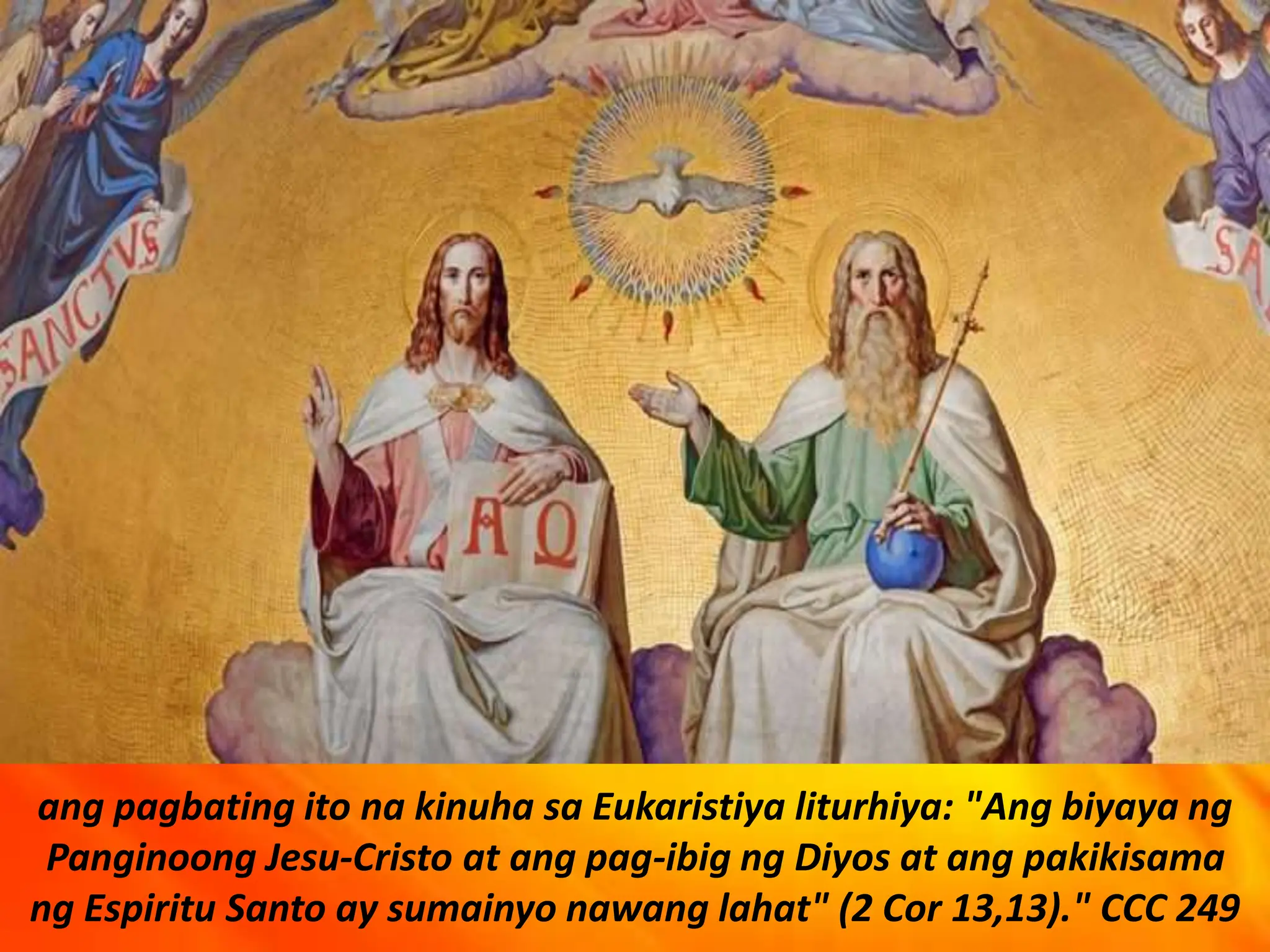 Trinity - one God, three persons (Filippino- Tagalo).pptx