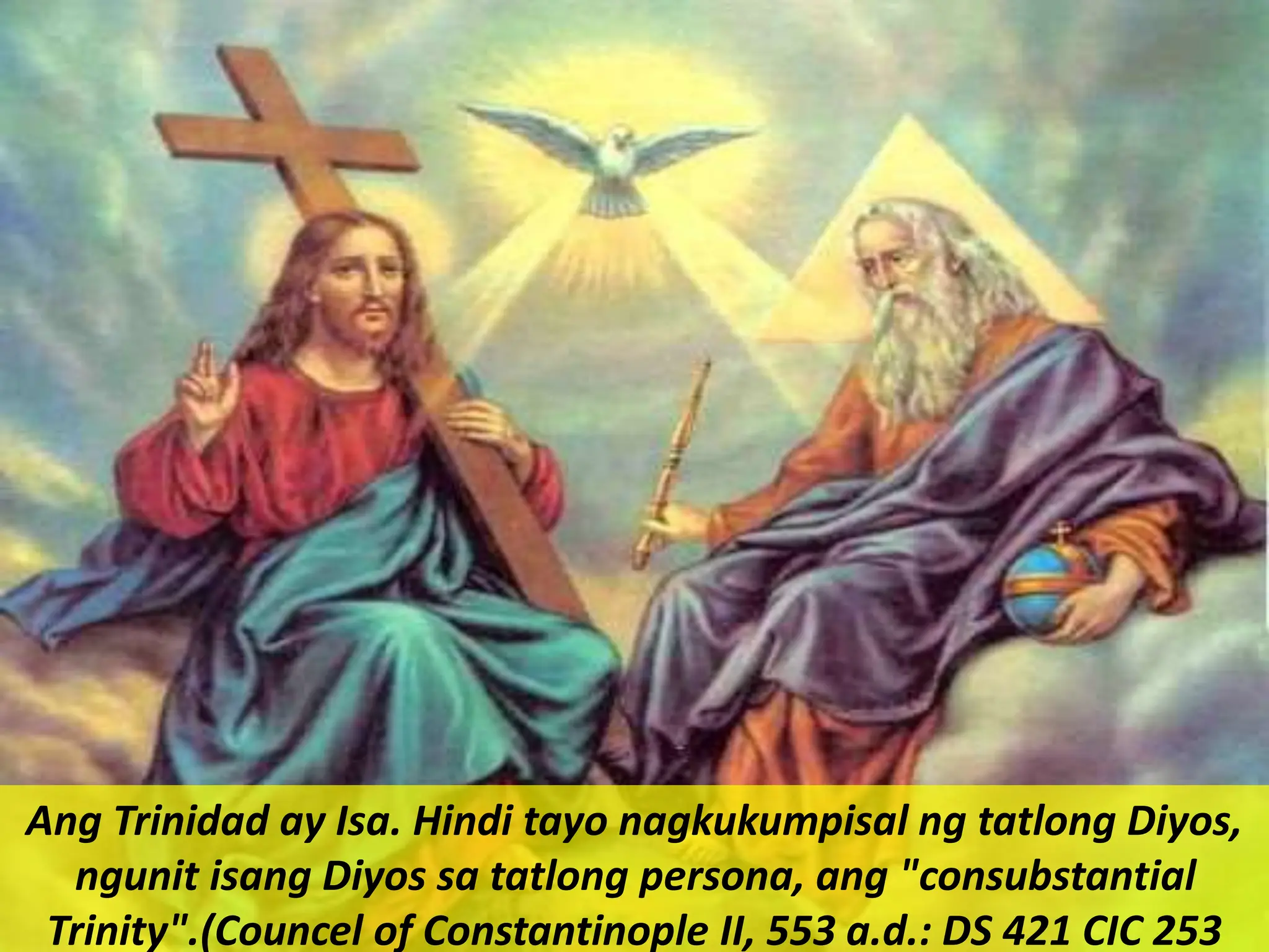 Trinity - one God, three persons (Filippino- Tagalo).pptx