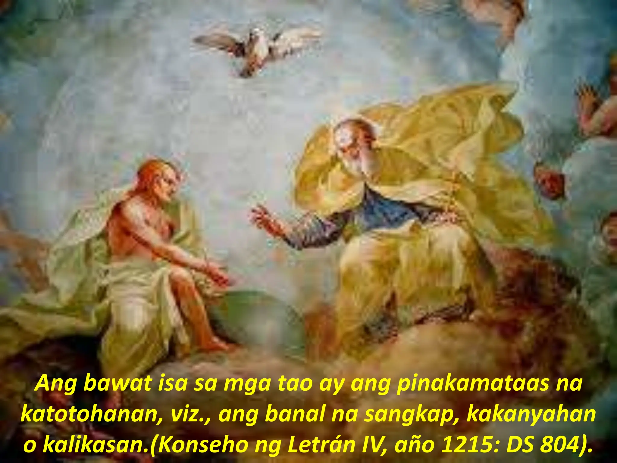 Trinity - one God, three persons (Filippino- Tagalo).pptx
