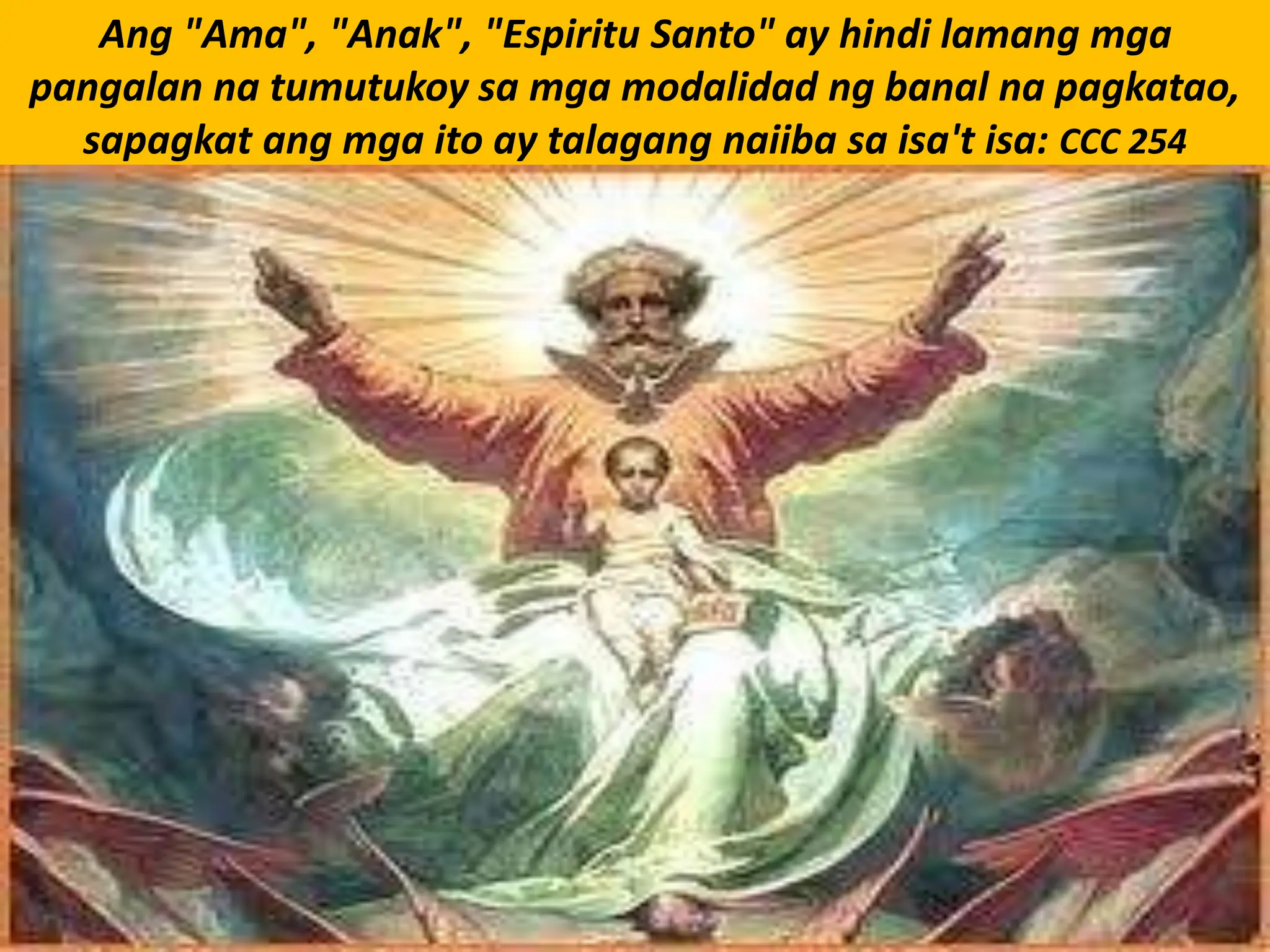 Trinity - one God, three persons (Filippino- Tagalo).pptx